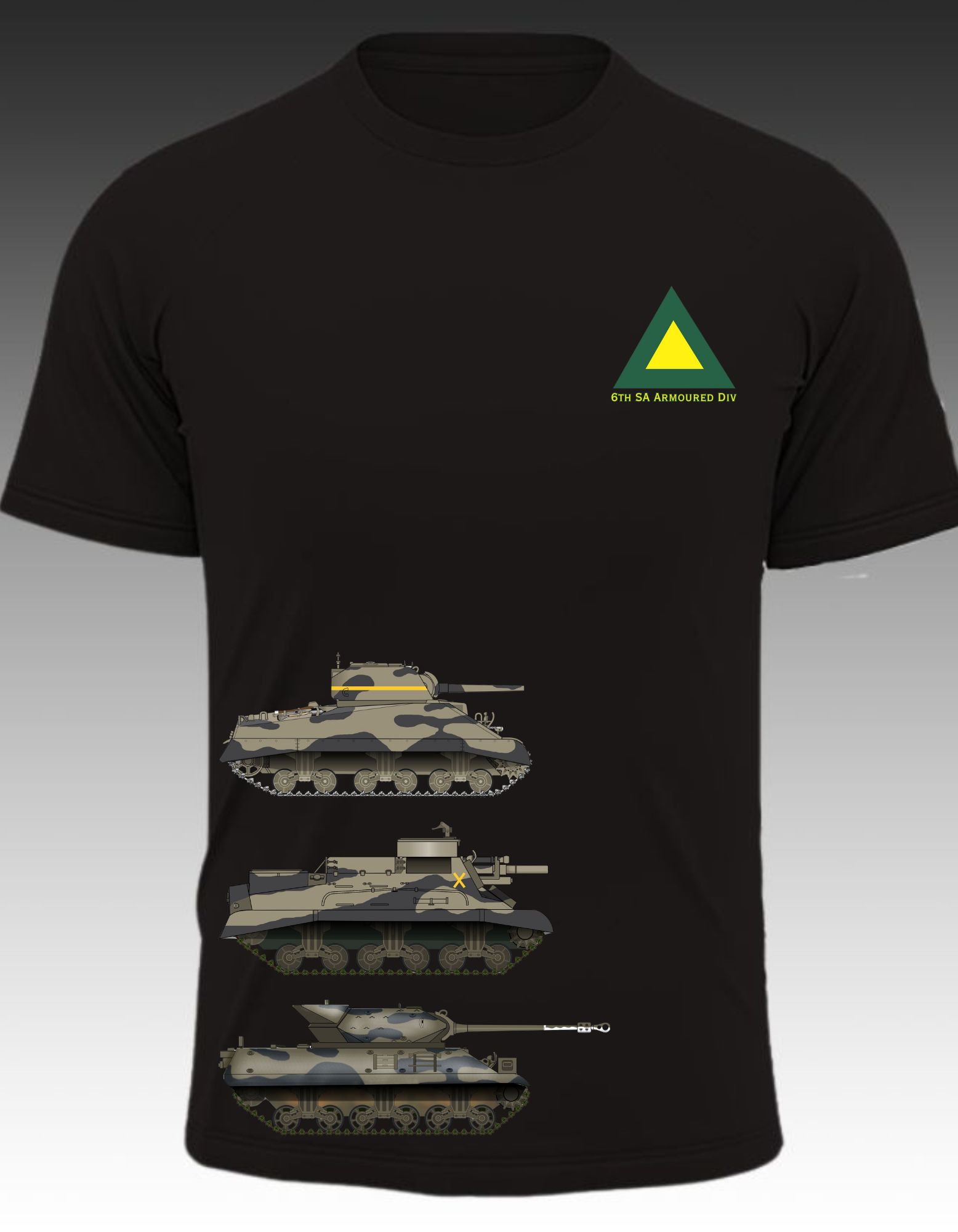 6th SA Armoured Div Tanks