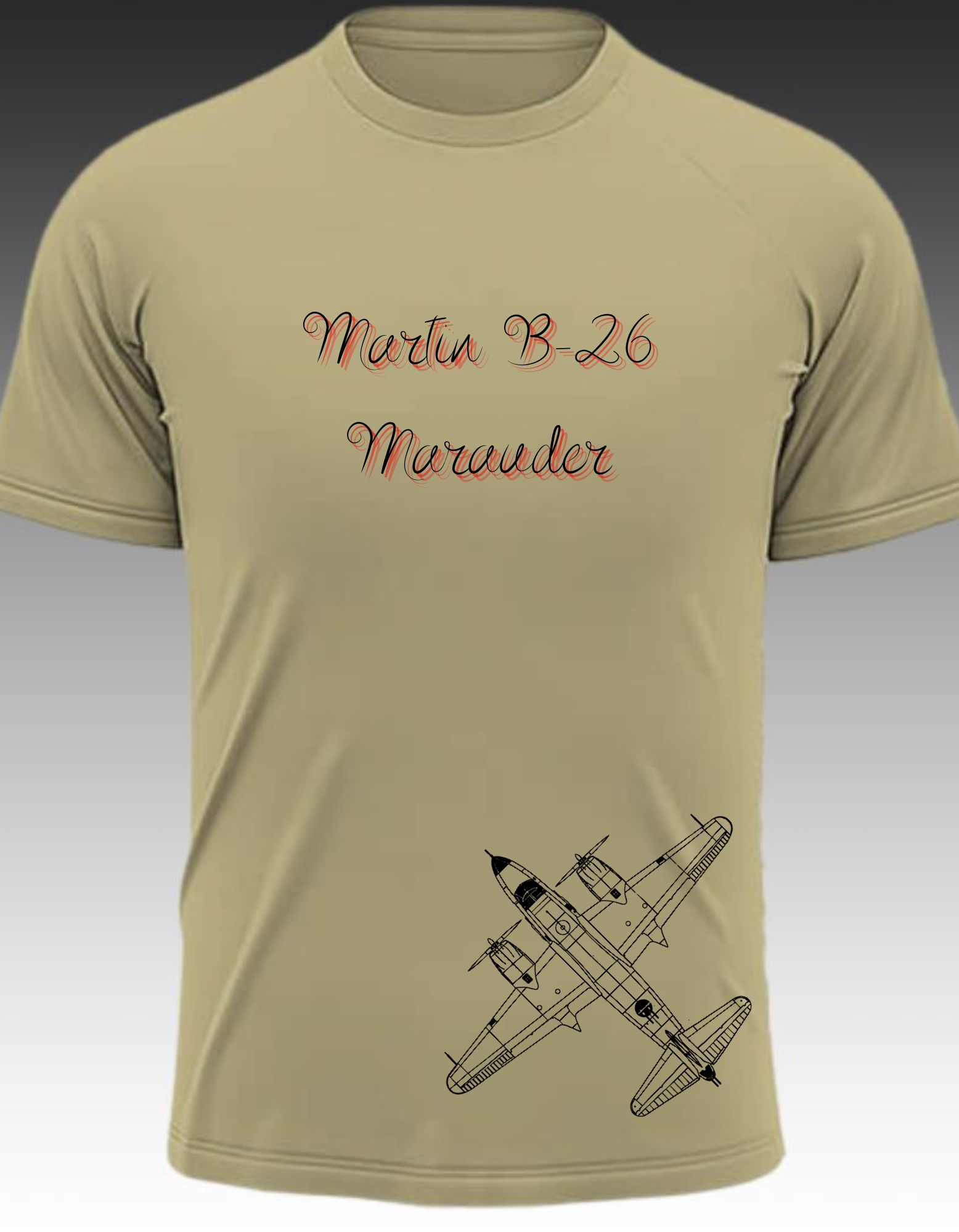 Martin B-26 Marauder Blueprint - Mad Corporate Gifts