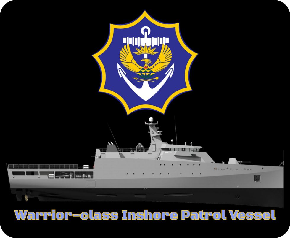 Warrior-class Inshore Patrol Vessel mouse pad - Mad Corporate Gifts